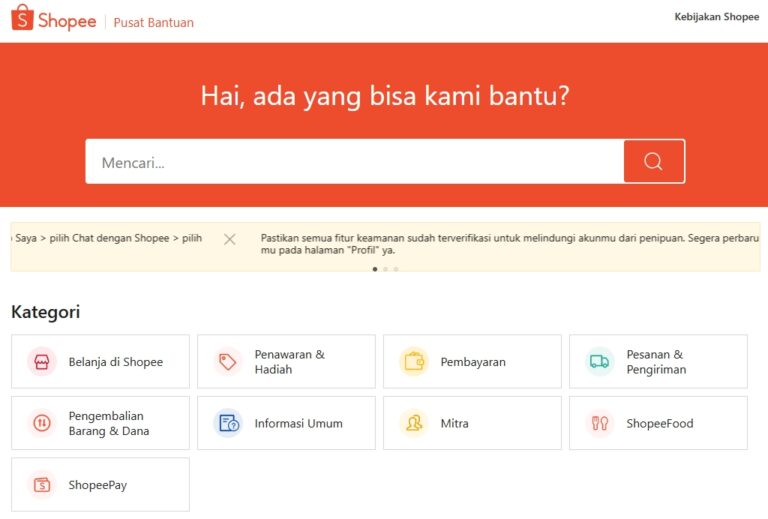 Cara Menghubungi Call Center Shopee 24 Jam untuk Lapor Kendala