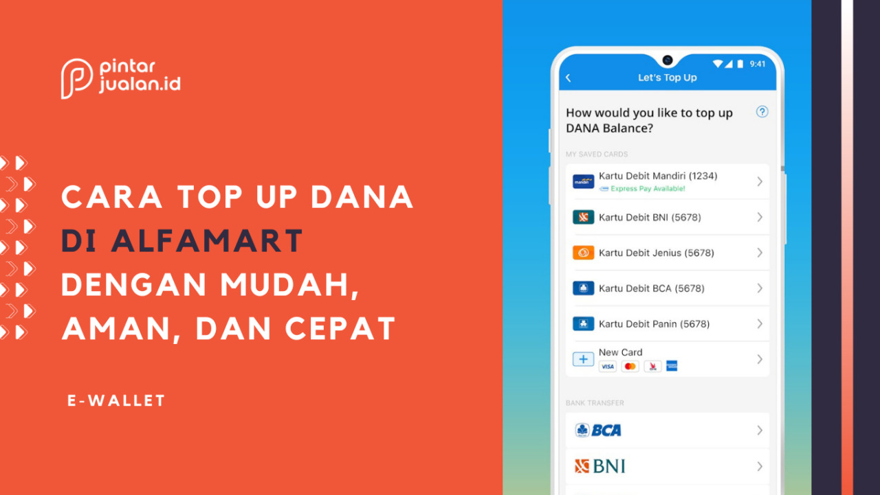 Cara Top Up DANA di Alfamart Terdekat Mudah, Aman, dan Cepat