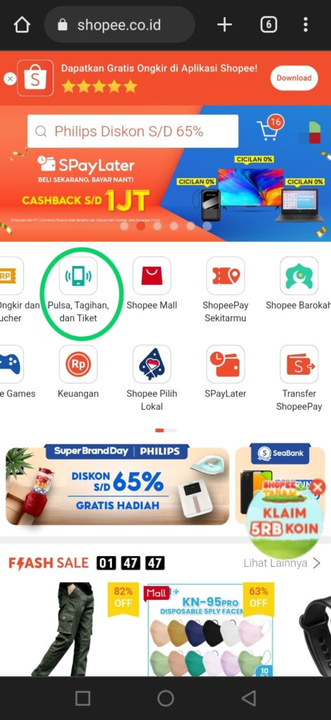 Cara Beli Token Listrik di Shopee dengan Benar [Saldo Langsung Masuk]
