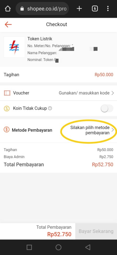 Cara Beli Token Listrik di Shopee dengan Benar [Saldo Langsung Masuk]