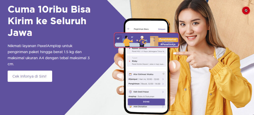 Apa itu Kurir Paxel? Layanan, Syarat, dan Contoh Resi Pengiriman
