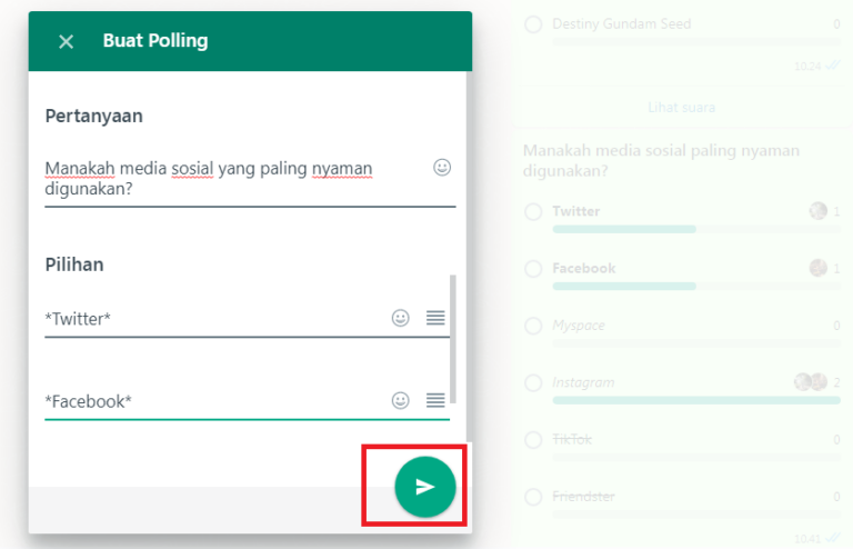 Cara Membuat Polling di WhatsApp Grup Terbaru 2022 (Android, iPhone ...