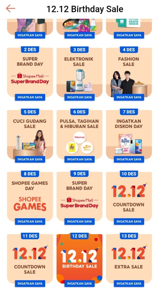 Cara Melihat Kalender Shopee untuk Dapat Promo Sampai Belanja 0 Rupiah!