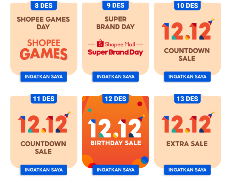 Cara Melihat Kalender Shopee untuk Dapat Promo Sampai Belanja 0 Rupiah!