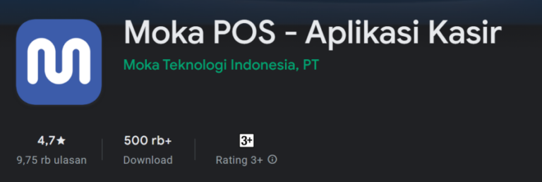 Aplikasi POS Kasir Terbaik di Indonesia, Bisa digunakan di Android dan iOS