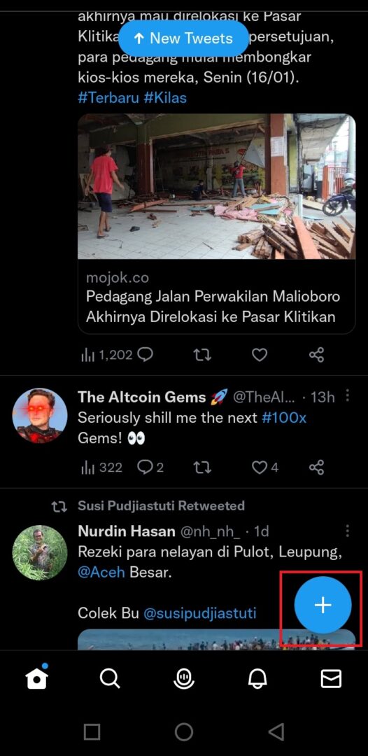 Cara Membuat dan Gabung Space di Twitter Android, iPhone, juga PC