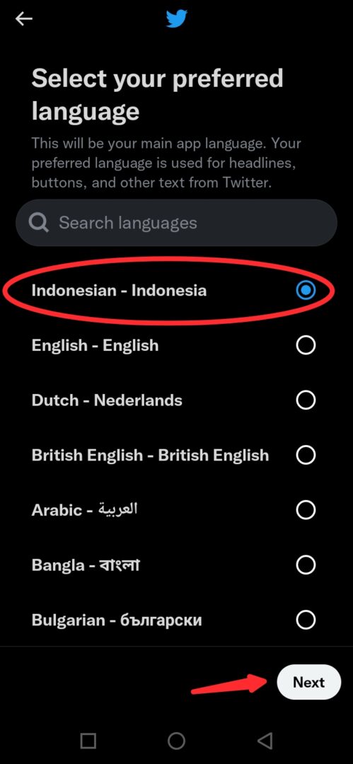 4 Cara Mengganti Bahasa di Twitter (Inggris ke Indonesia) via HP dan PC