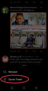 Cara Retweet Twitter Versi Baru dengan Komentar & Tanpa Tulisan 2023