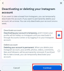 Cara Menonaktifkan Akun Instagram Sementara dan Permanen