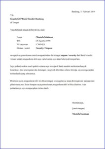 10 Contoh Surat Resign Kerja yang Benar, Baik, dan Profesional